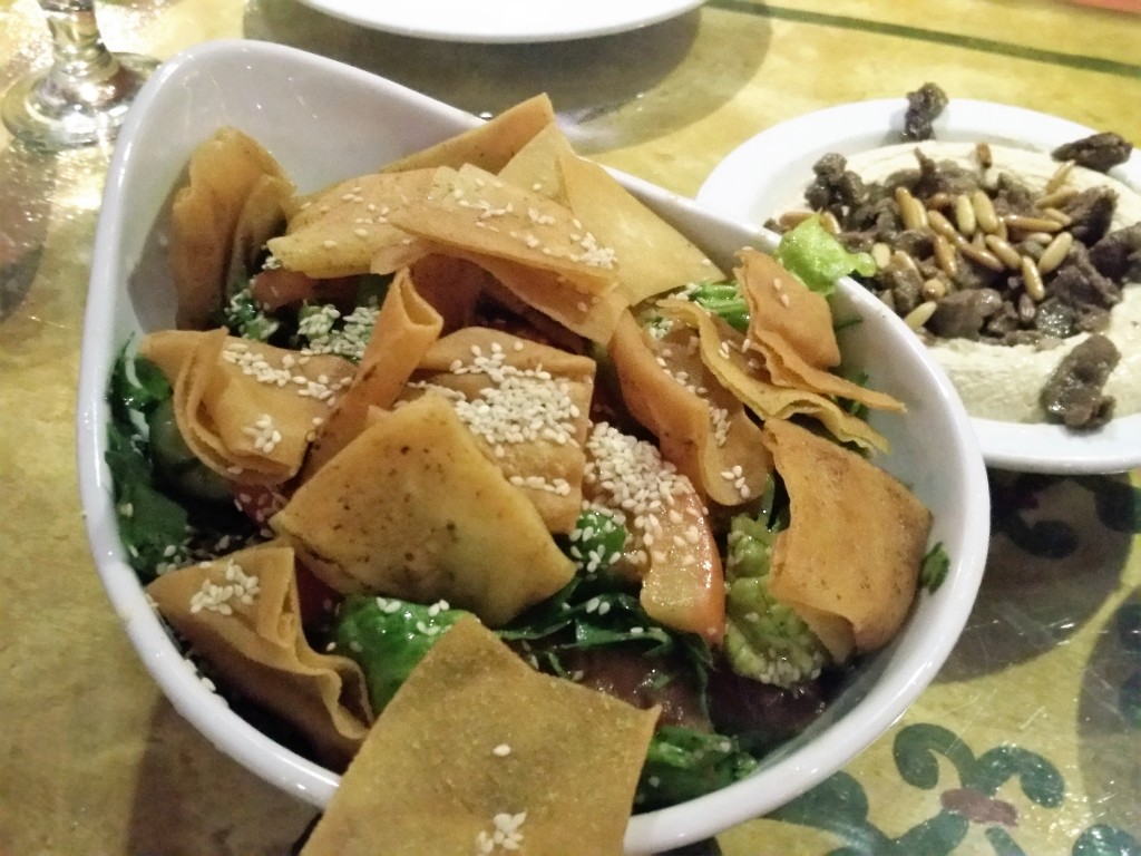 Visit Taboula in Cairo for great Lebanese food - The Travelling Squid