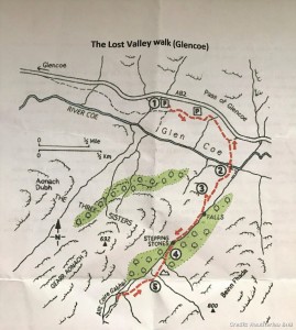 Directions to the Lost Valley Walk in Glencoe - The Travelling Squid